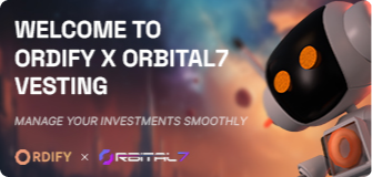 Ordify - Orbital7 | Vesting